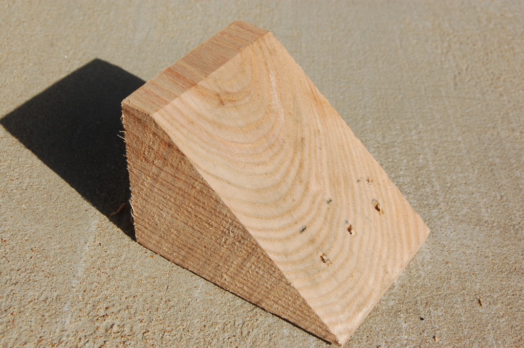 Heat Treated Lumber For Export: Oak Chocks - Boone Valley Forest Products